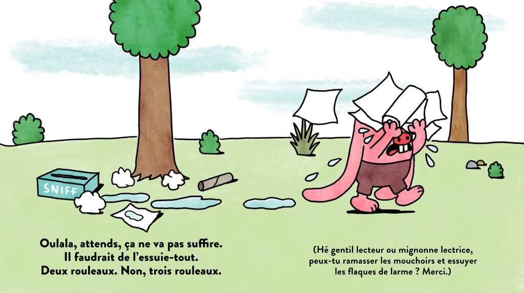 Ouin-ouin chagrin - Editions Les Fourmis Rouges