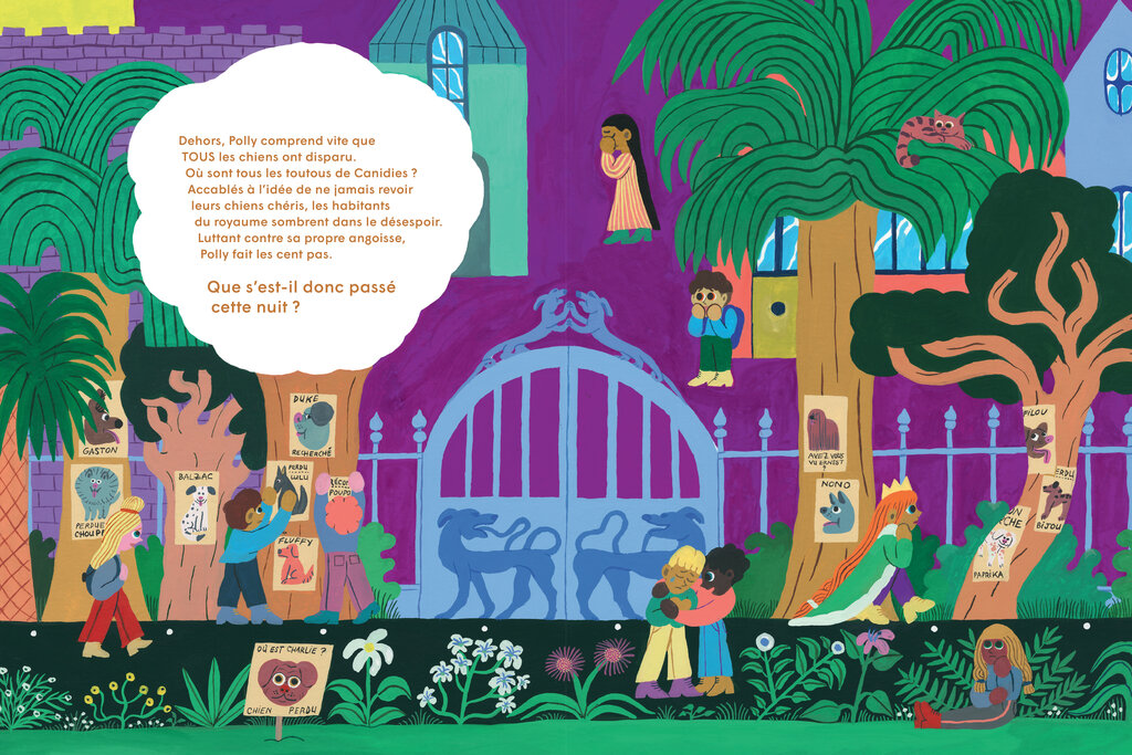 Polly et les trois chiens - Editions Les Fourmis Rouges